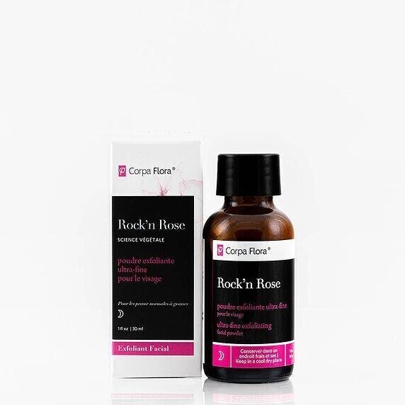 Corpa Flora | Rock'n Rose Exfoliating Powder | The Green Vanity